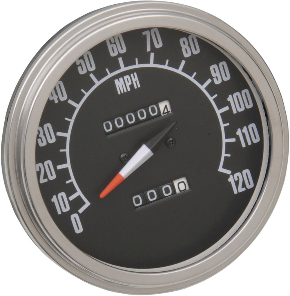 Drag Specialties Fl Speedometer 2:1 68 84 Face - Holy Death Motorcycle Co.