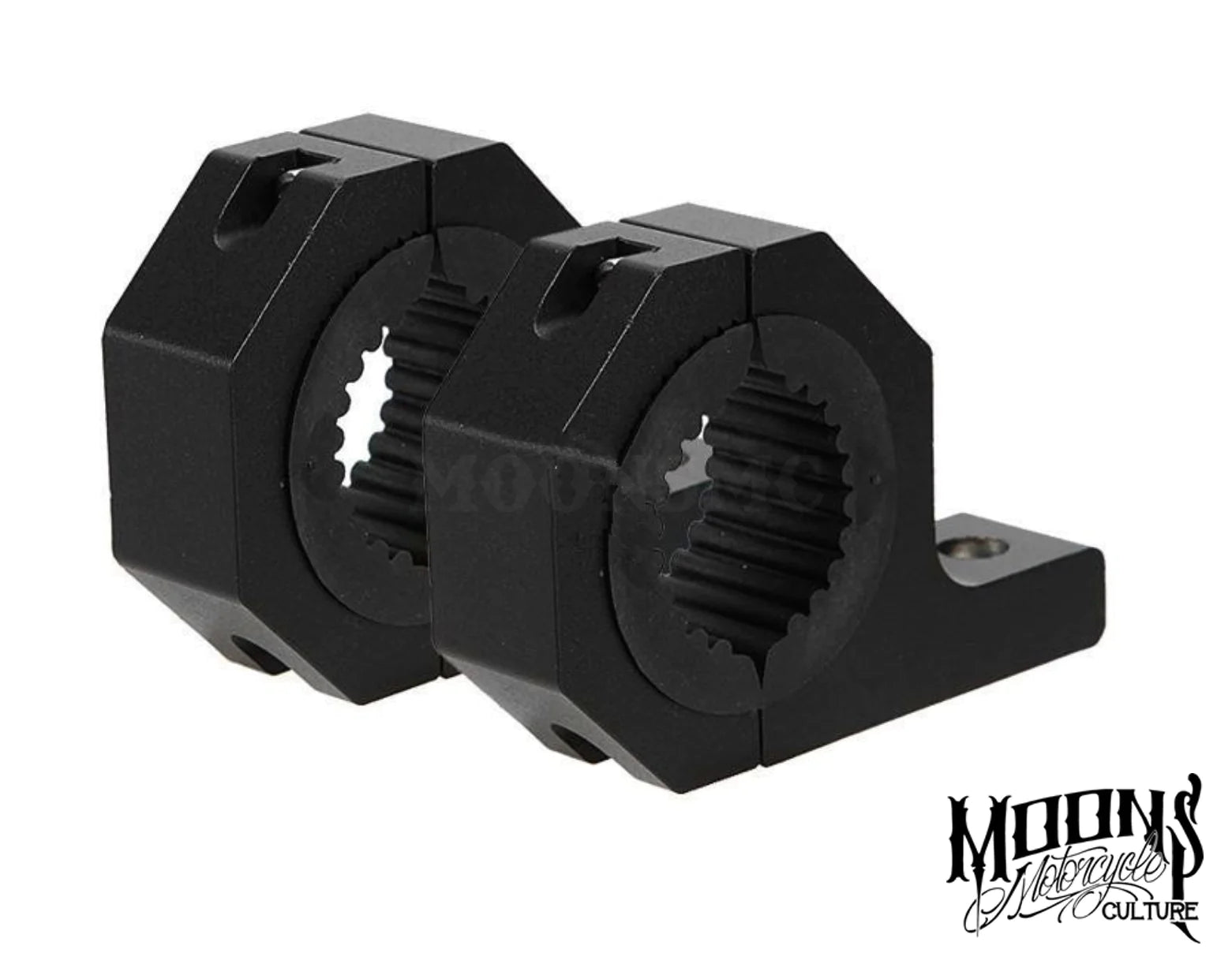 Universal LED Light Bar Brackets - Moons MC - Holy Death Motorcycle Co.