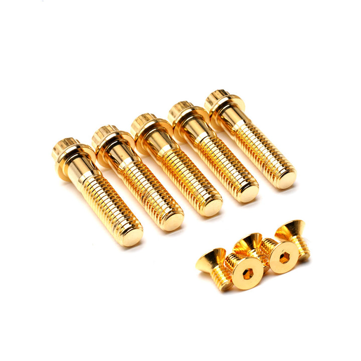 1.75 Sprocket Locker Hardware, Gold Plated - Holy Death Motorcycle Co.