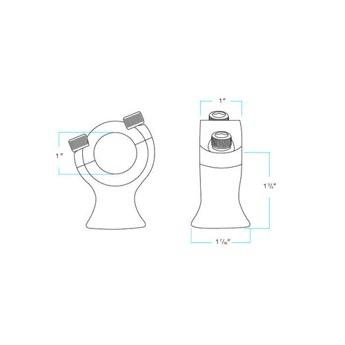 Risers Slimline 1" - Biltwell Inc.