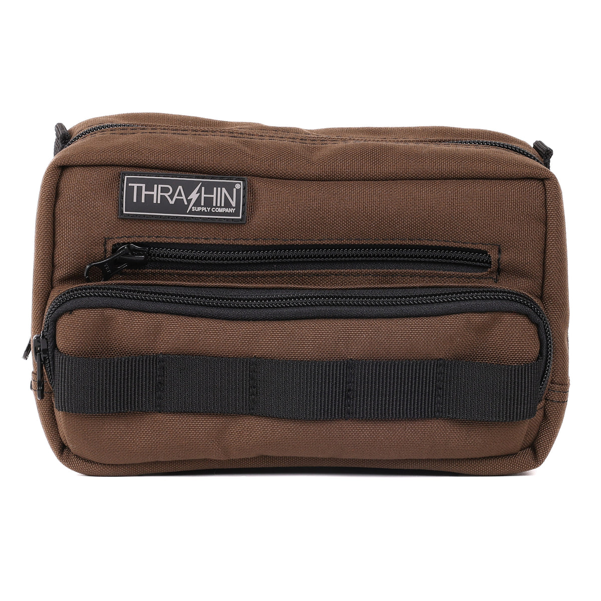 HandleBar Bag Plus, Brown - Holy Death Motorcycle Co.